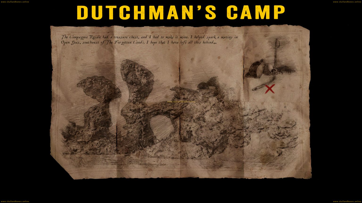 Treasure Map Locations - Skull and Bones Online